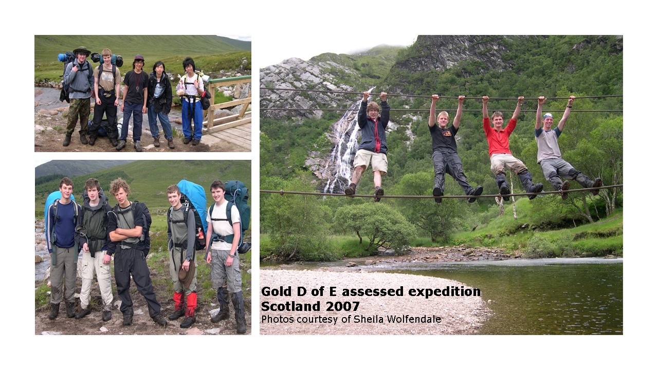 CCF and Duke of Edinburgh - Lancaster Royal Grammar School